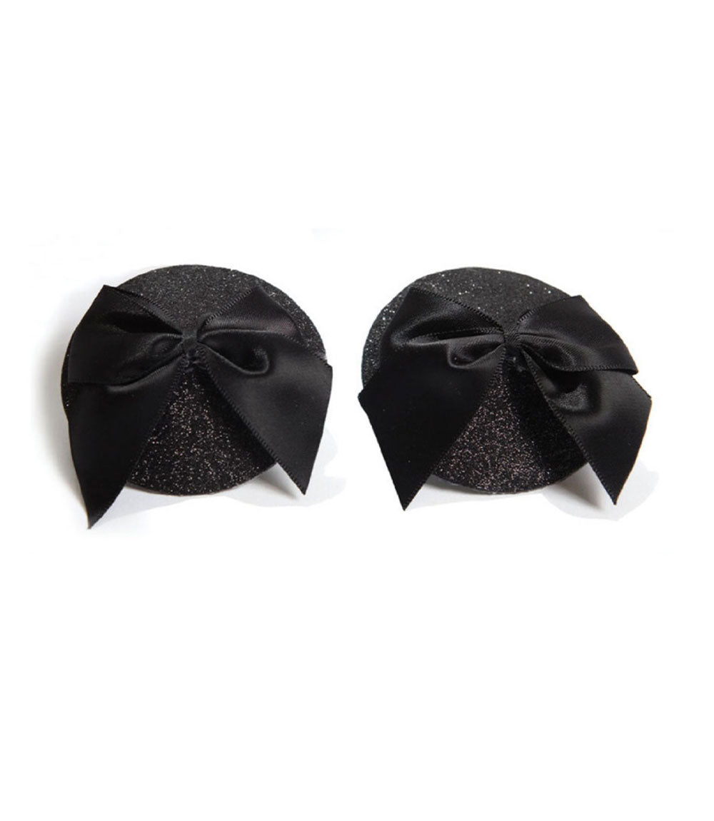 Burlesque Pasties | Glitter & Bow Pasties | HolisticWisdom.com